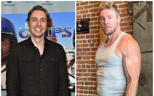 Ator Dax Shepard revela ter ganhado 10 Kg de músculos durante a ...