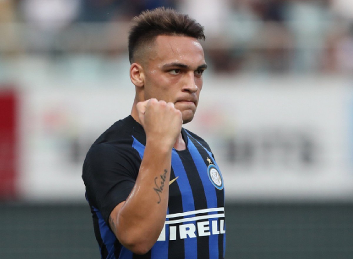 Lautaro Martínez marca em estreia com a camisa da Inter de Milão ...