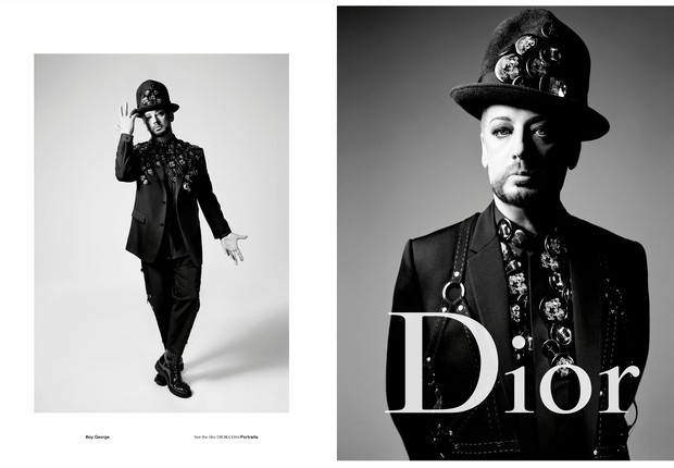 Boy George, Rami Malek e A$AP Rocky estrelam campanha de moda da Dior ...
