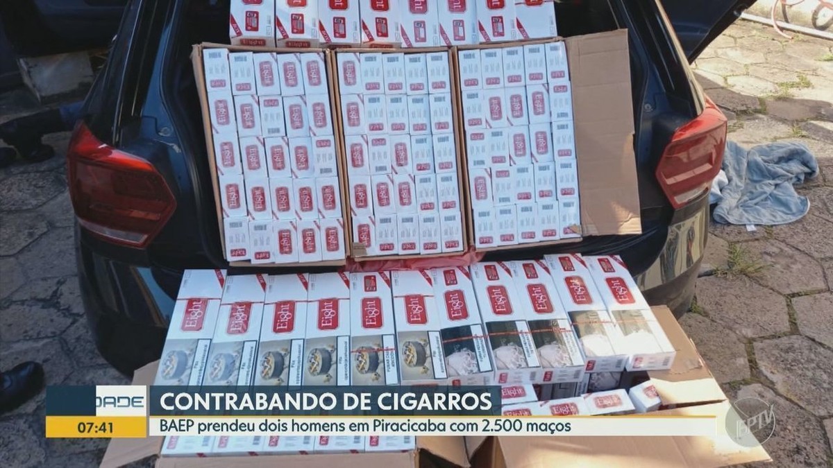 Baep Apreende 2 5 Mil Maços De Cigarro Contrabandeados Em Piracicaba