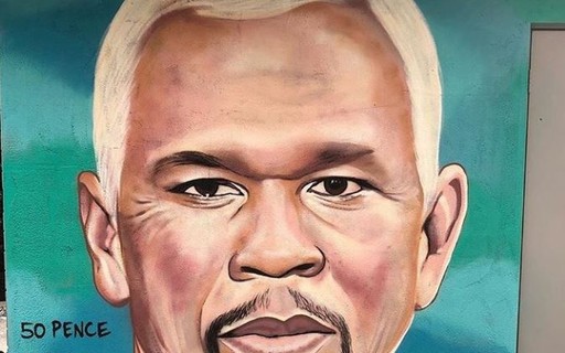 50 Cent se revolta com artista de rua que espalhou grafites do rapper ...