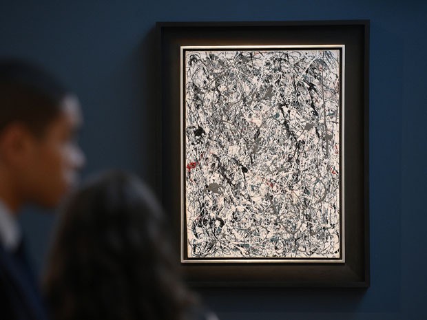 G1 - Telas de Pollock e Roy Liechtenstein batem recordes em leilão ...