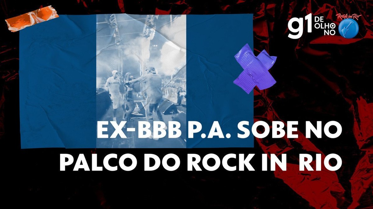 Paulo André invade palco de Poze do Rodo no meio de show lotado com Bielzin no Rock in Rio ...