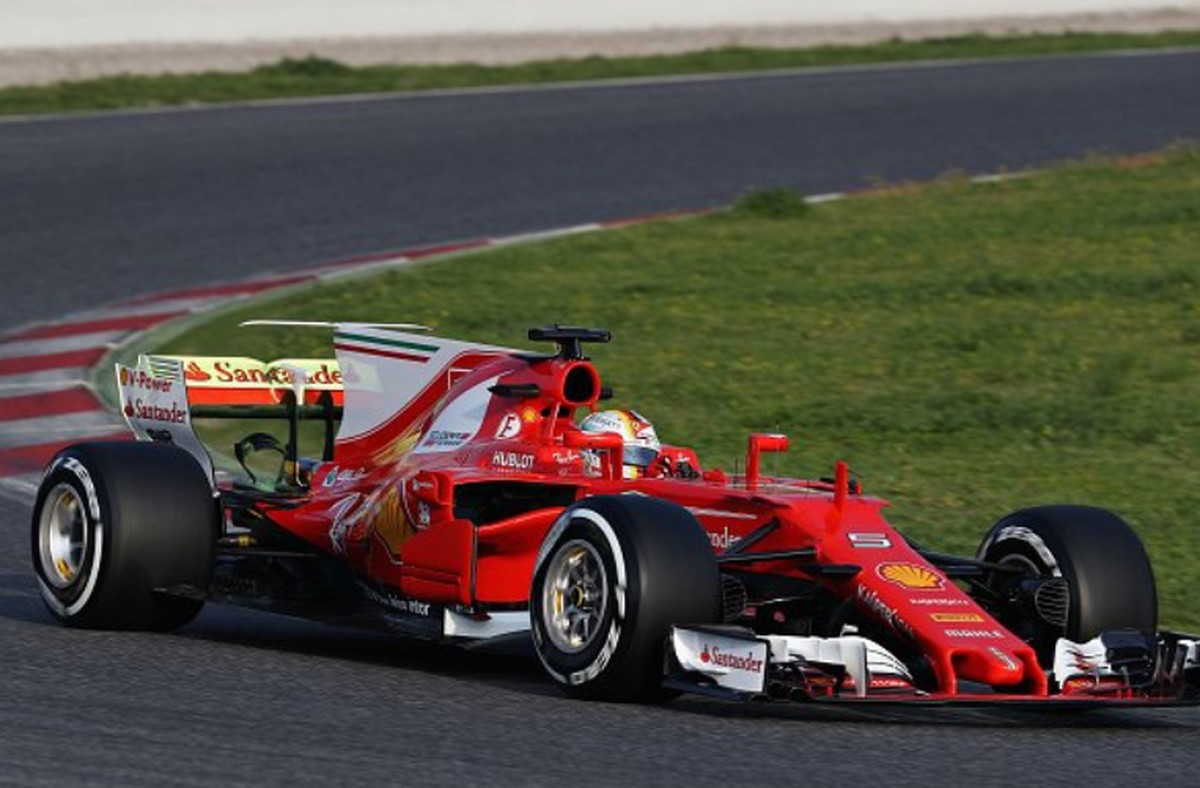 Vettel lidera 1ª sessão de testes de 2017. RBR e McLaren têm problemas ...