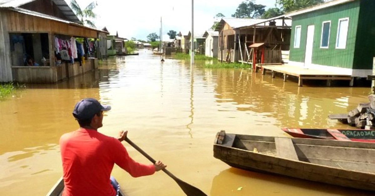 G1 - 35 municípios seguem em emergência por conta da cheia dos rios, no ...