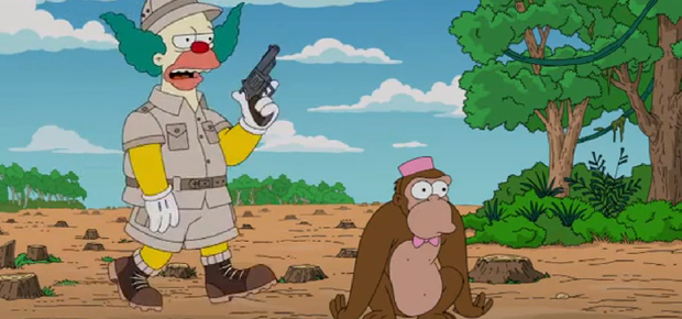 Os Simpsons encontram chimpanzés na Amazônia - ÉPOCA | Blog do Planeta