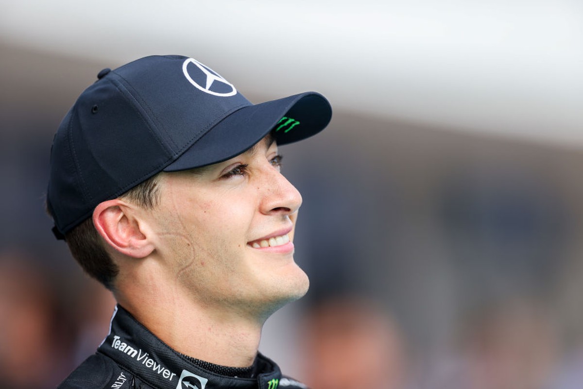 Russell se diz "na lua" com primeira pole inesperada na F1 | fórmula 1 | ge
