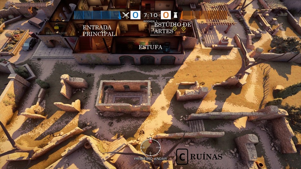 Mansão no Rainbow Six Siege: veja lugares e pontos de referencia do ...