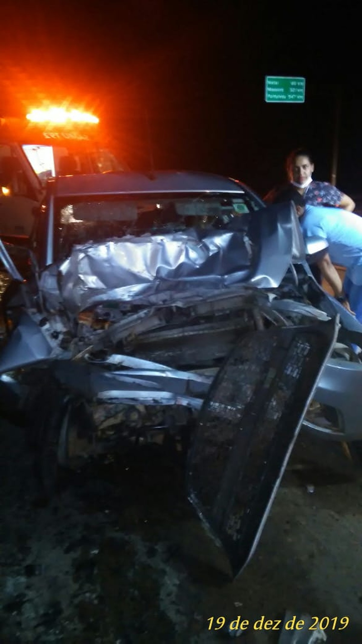 Homem morre ao bater carro na traseira de caminhão na BR-101 no sul do RN | Rio Grande do Norte | G1