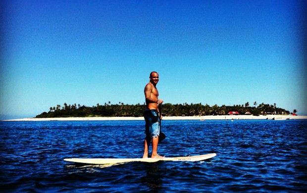 Raoni Monteiro aproveita a folga em Fiji para fotografar o fundo do mar ...