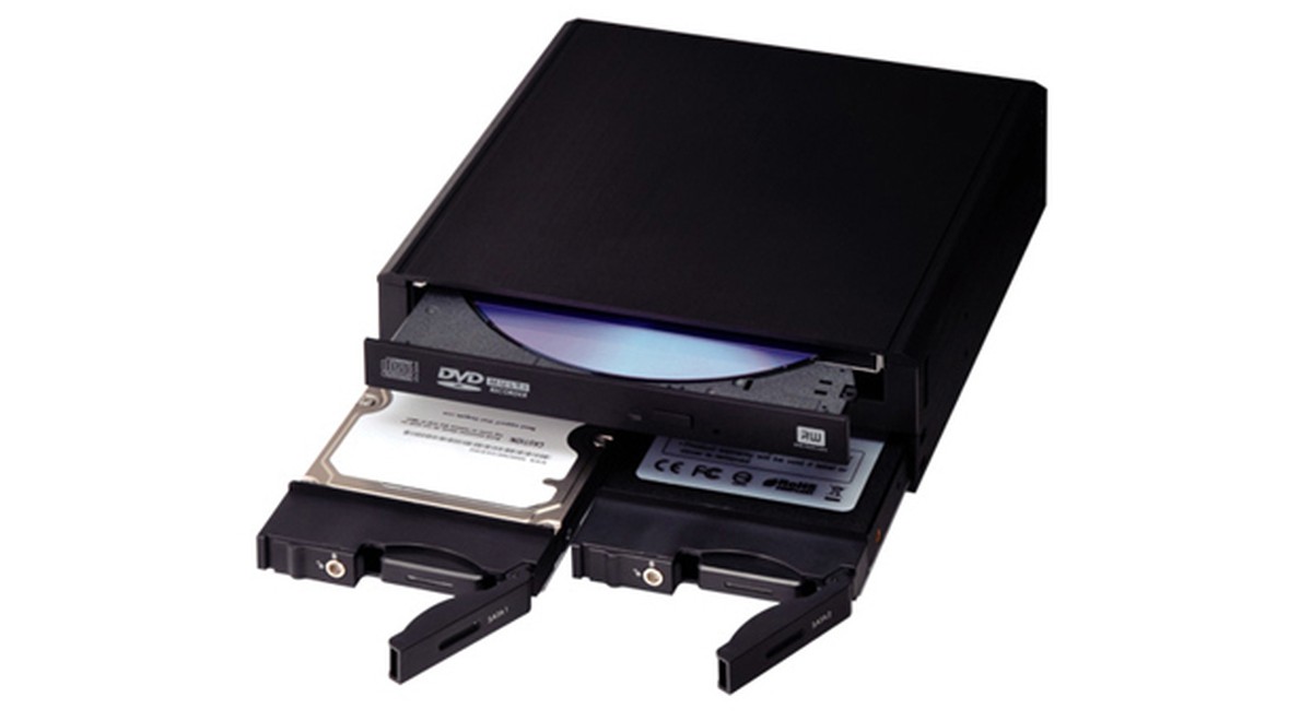 Empresa apresenta rack versátil para HDs, DVDs ou Blu-ray | Notícias ...