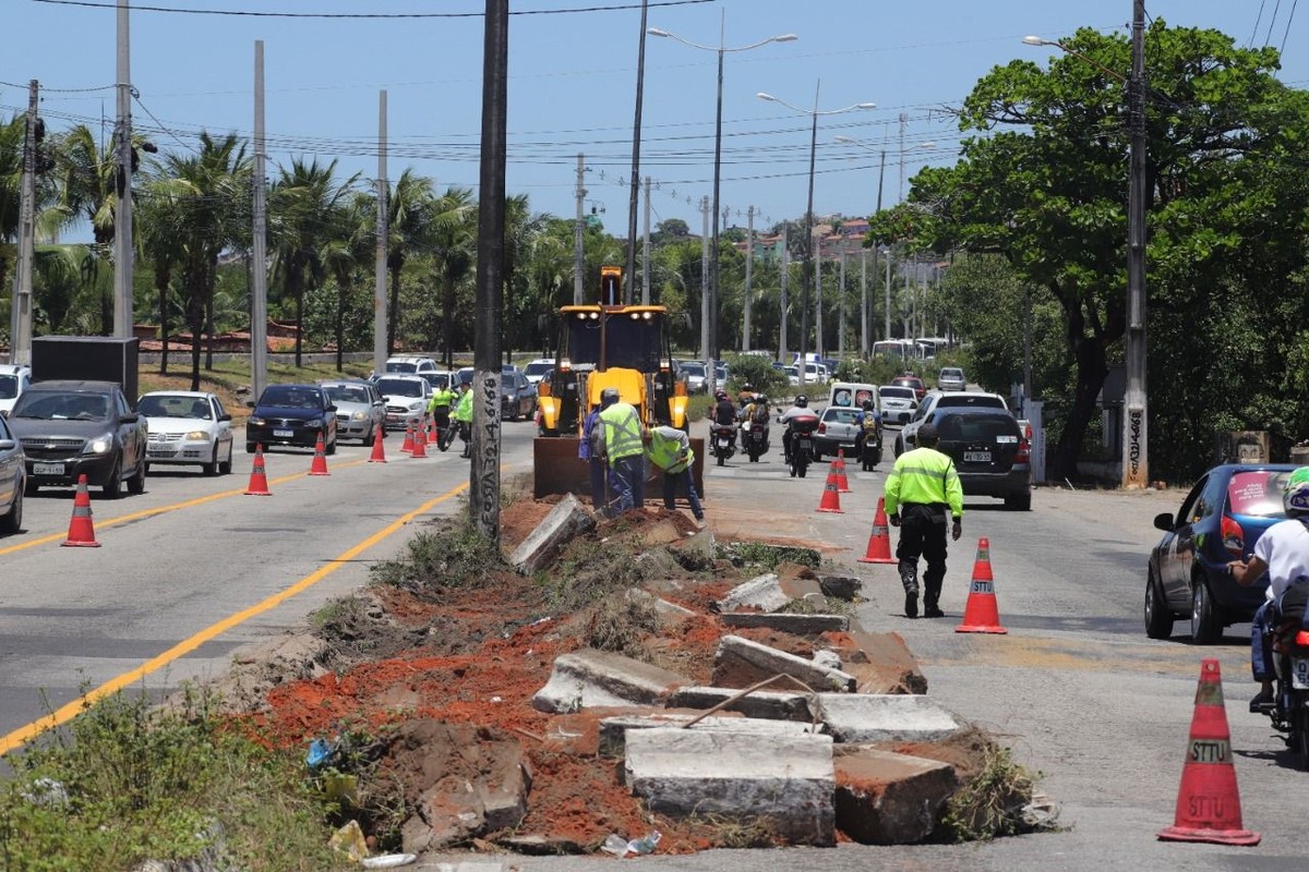 STTU libera trânsito na Avenida Felizardo Moura durante jogos da ...