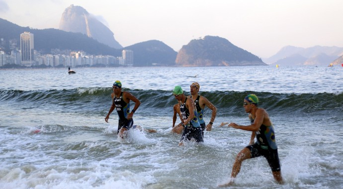 Evento-teste de triatlo no Rio provoca desejo de retorno entre os ...