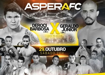 Deroci Barbosa volta ao MMA e faz luta principal do Aspera FC 46 no Acre