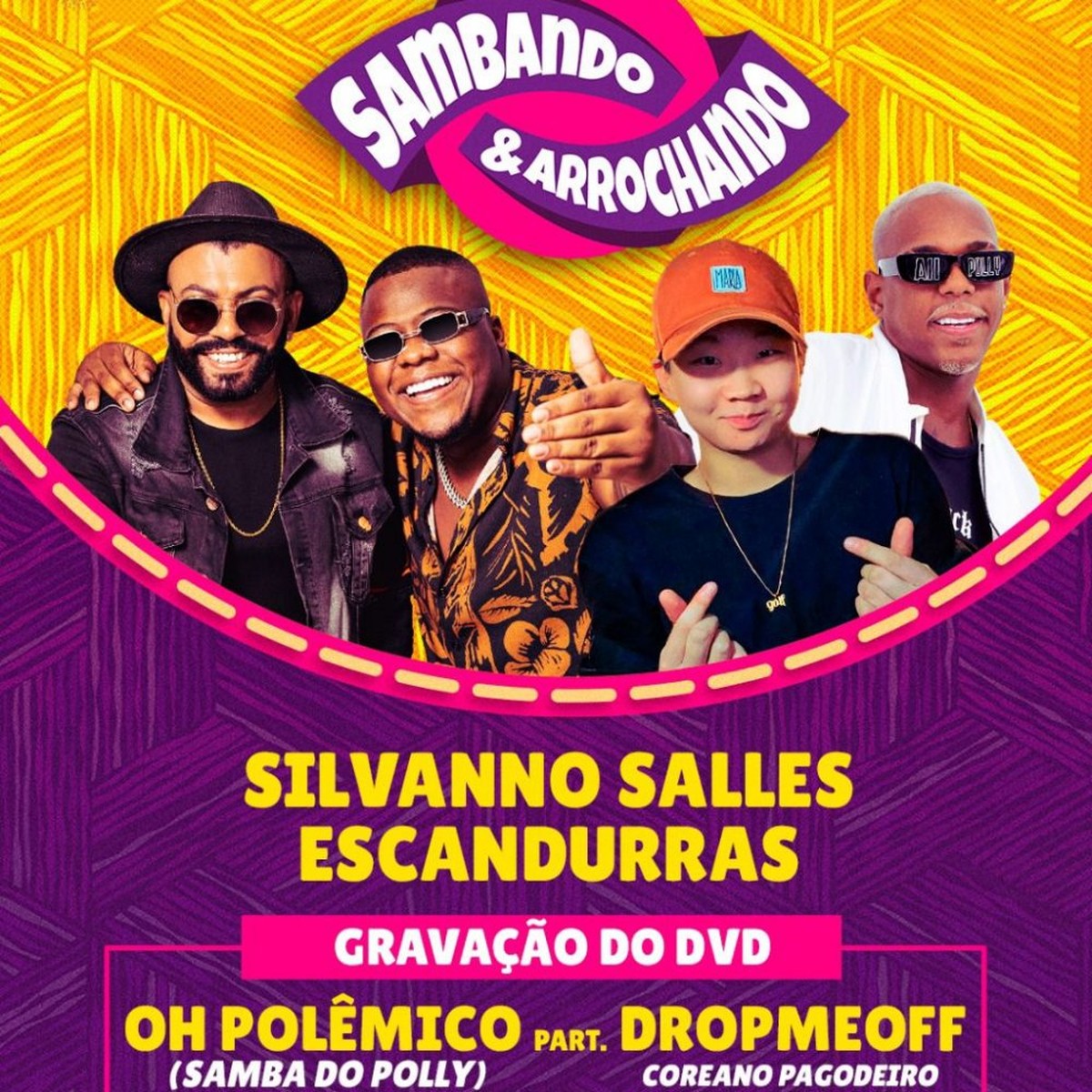 Sambando e Arrochando acontece no dia 3/9, em Salvador | Tá Rolando ...