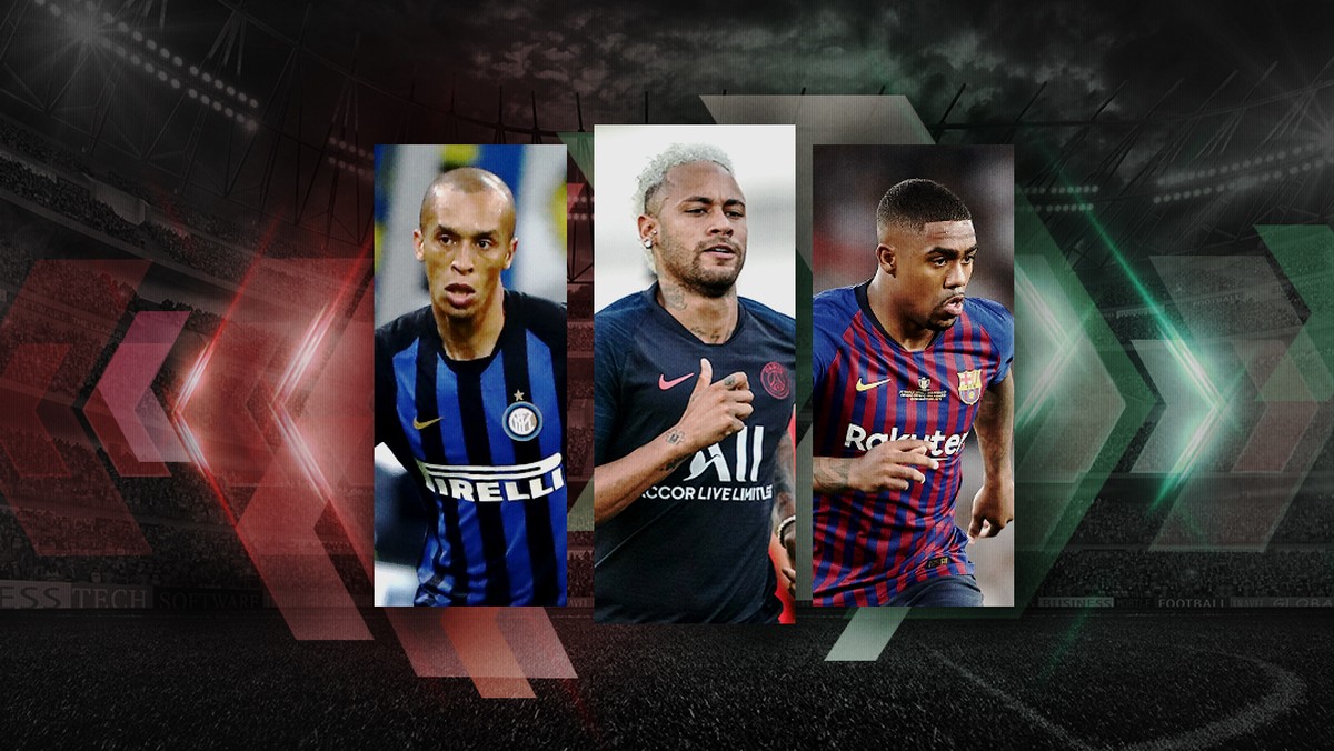 Miranda, Malcom, Douglas Luiz e, claro, Neymar... brasileiros ...