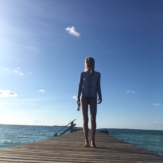 Barbara di Creddo fotografa nova campanha nas Bahamas - ÉPOCA | Bruno ...