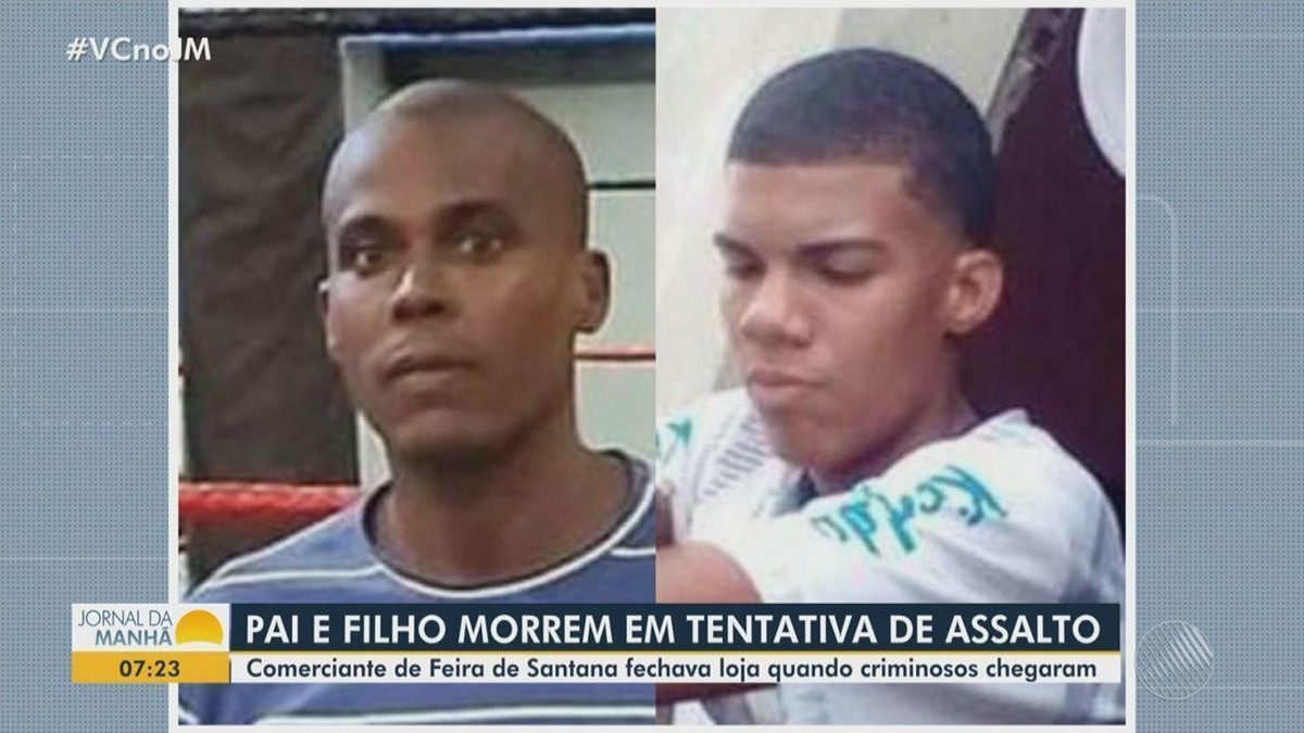 Pai E Filho De 17 Anos São Mortos A Tiros Em Feira De Santana Bahia G1