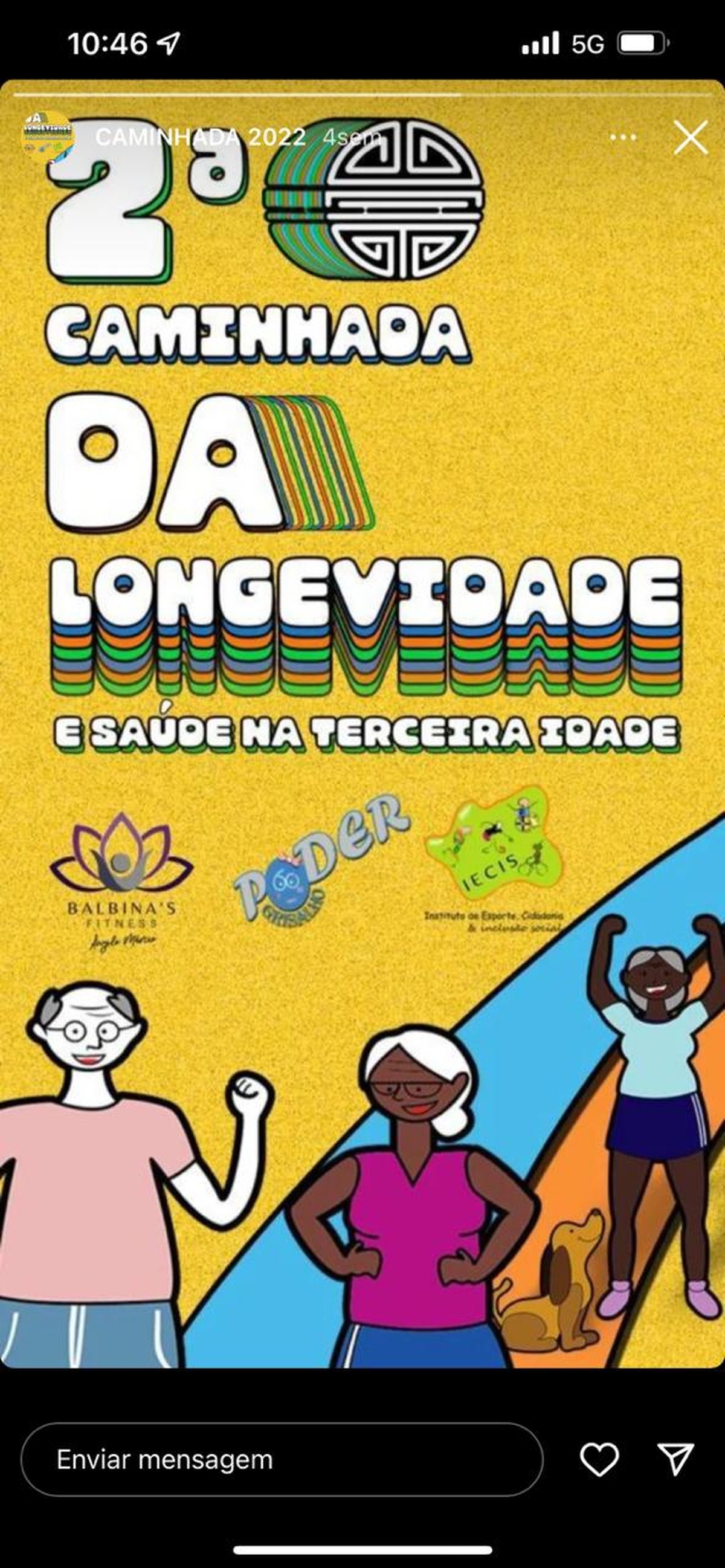 2ª Caminhada da Longevidade e Saúde na Terceira Idade acontece no dia 4/9 | Tá Rolando | Rede Globo