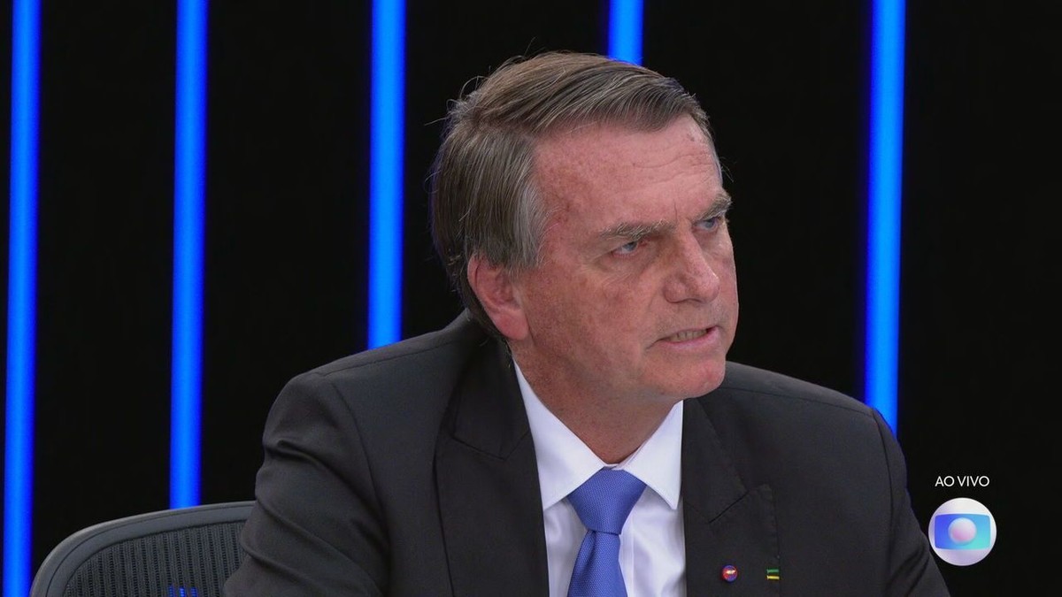 Bolsonaro No Jn Candidato Nega Interferência Na Pf E Diz Que Há Briga