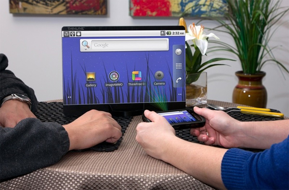 Minitablet MemoryKick Vision traz projetor com Android | Notícias ...