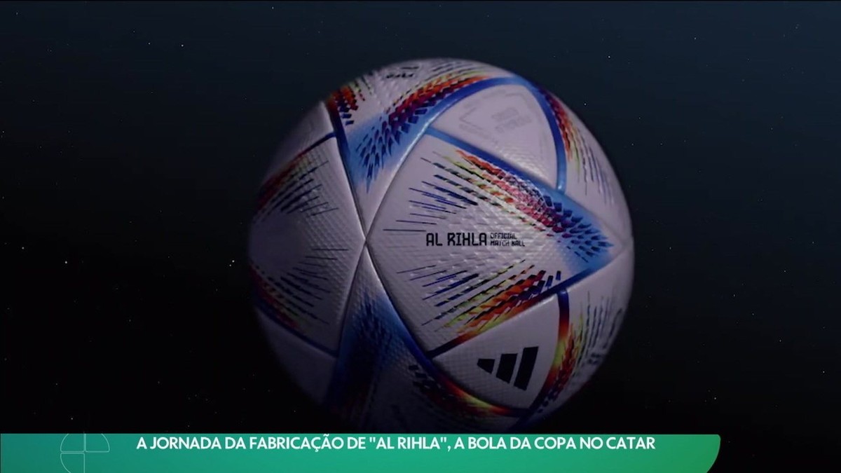 Acabou a bateria da... bola da Copa? Foto da "Al Rihla" carregada na ...