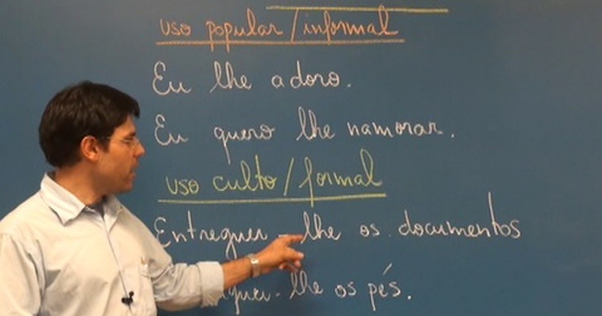 G1 - Confira o uso da norma culta do pronome 'lhe' - notícias em Educação