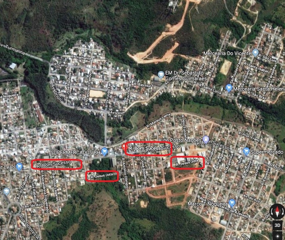 Duas ruas do Bairro Interlagos vão passar a ser mão única em ...