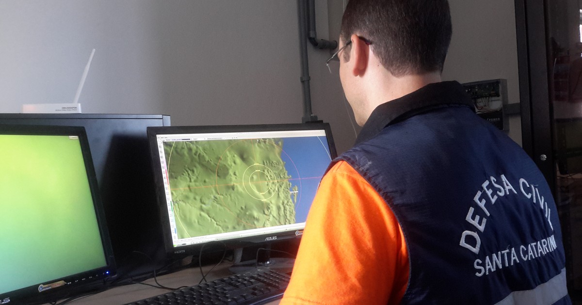 G1 - Radar destinado exclusivamente à previsão do tempo é lançado em SC ...