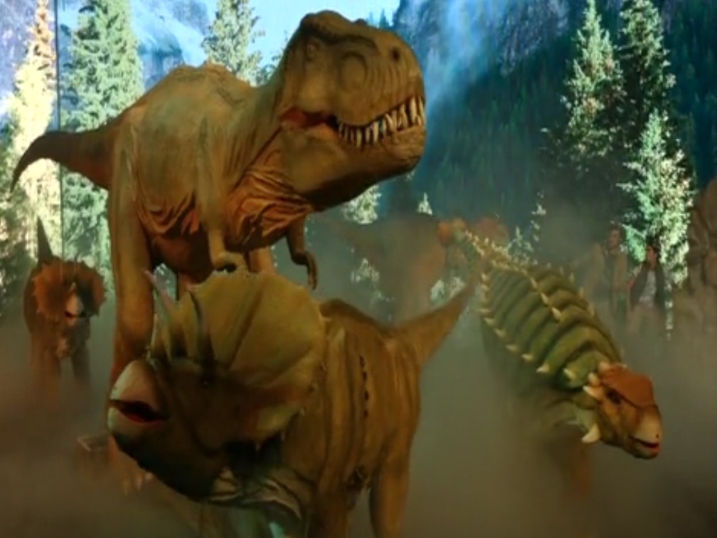 Espetáculo recria habitat com dinossauros em tamanho real no Rio | Rio ...