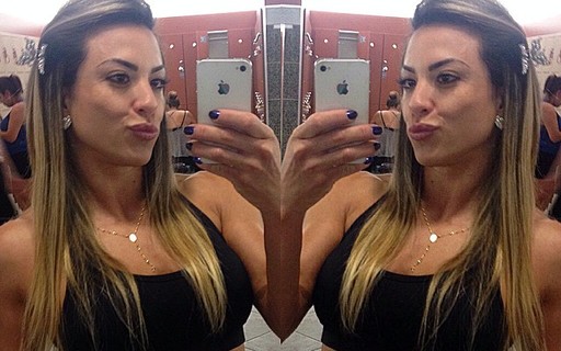 Michelly Crisfepe mostra abdômen saradíssimo em dia de malhação - Quem ...