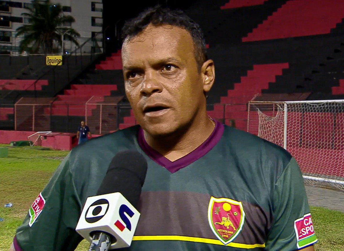 'A gente lamenta pela derrota', afirma William Lima após Petrolina perder para o Sport ...