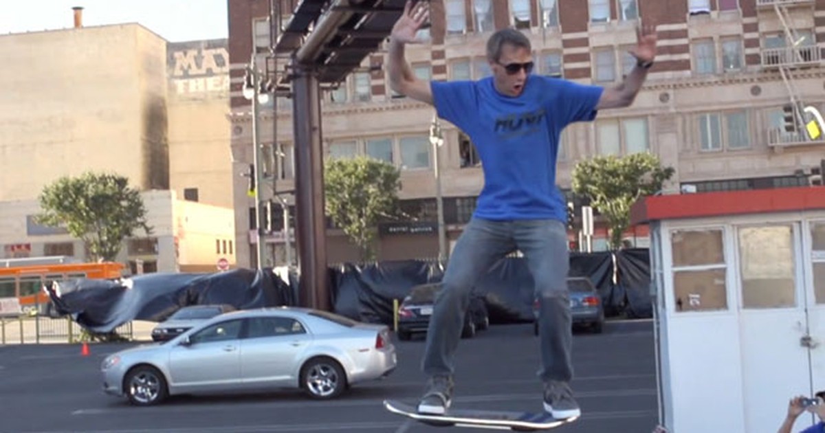 G1 - Vídeo de skate voador do filme 'De volta para o futuro 2' vira hit ...