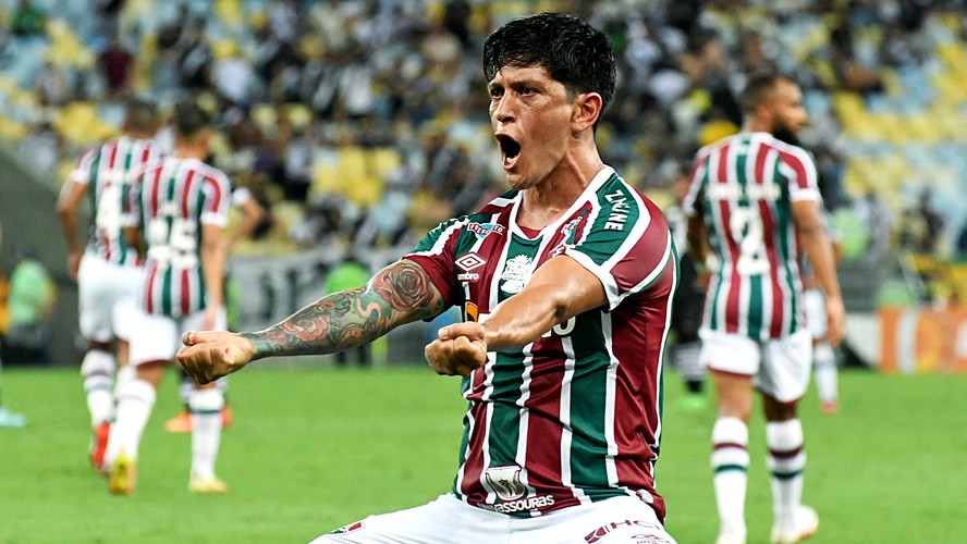 O gol de antologia de Germán Cano