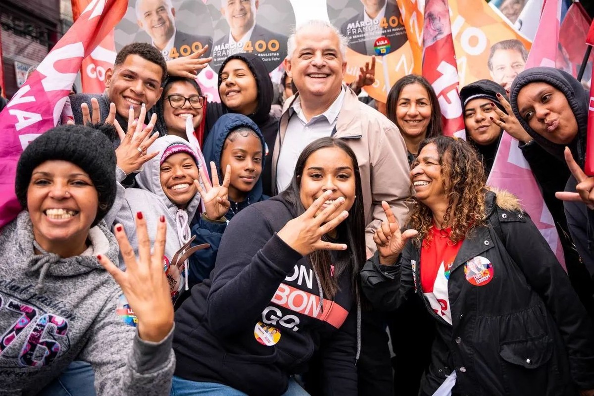 Datafolha, votos válidos: Márcio França lidera disputa pelo Senado em ...