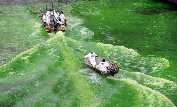 G1 - Chicago tinge rio de verde para festejar Dia de São Patrício ...