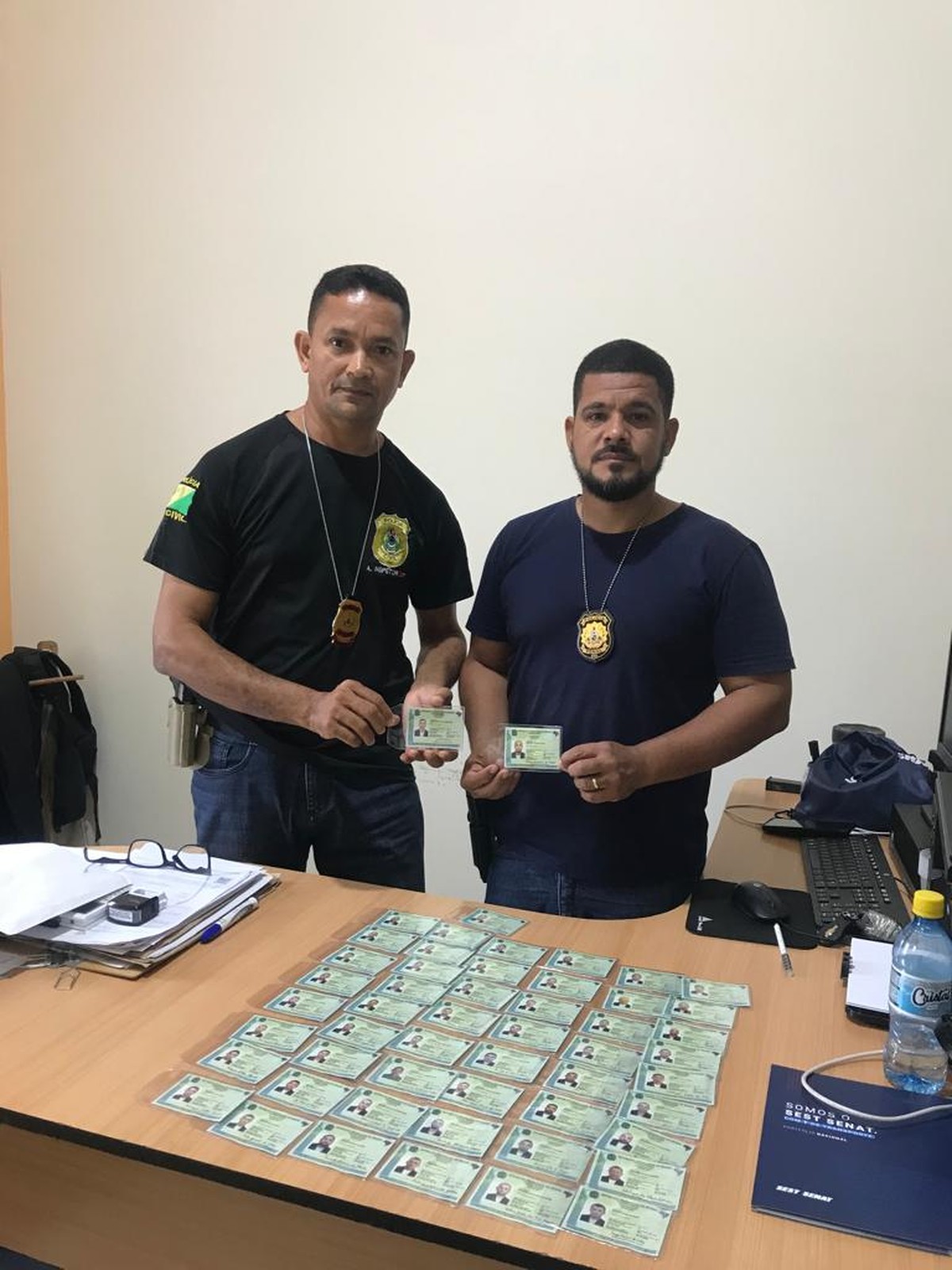 Presos que participaram de mutirão de atendimento em Cruzeiro do Sul ...