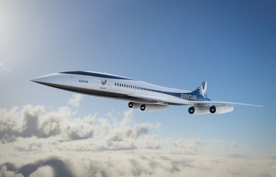 Um substituto do Concorde? Novo jato supersônico cruza Atlântico em ...