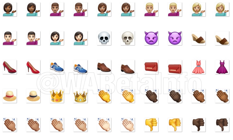 WhatsApp Beta para Android altera design de 357 emojis; veja mudanças ...