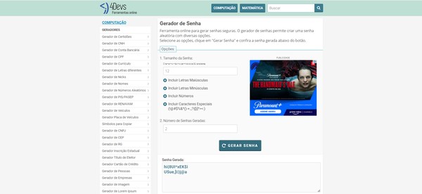 Sites permitem criar códigos fortes e mais eficientes contra golpistas ...