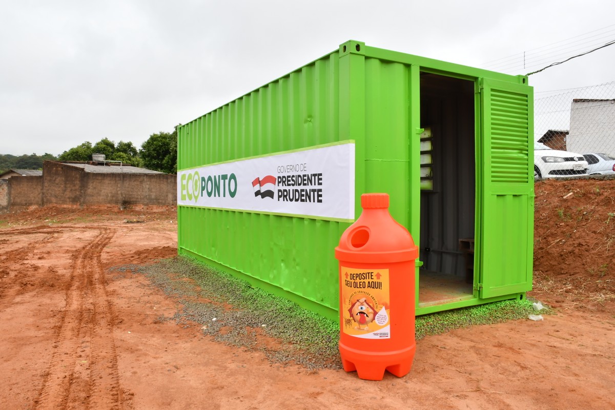 Novo Ecoponto é instalado na zona oeste de Presidente Prudente para o ...