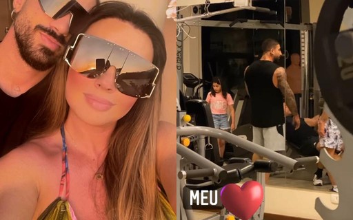 Juju Salimeni Se Derrete Por Namorado Durante Treino Mais Lindo Do