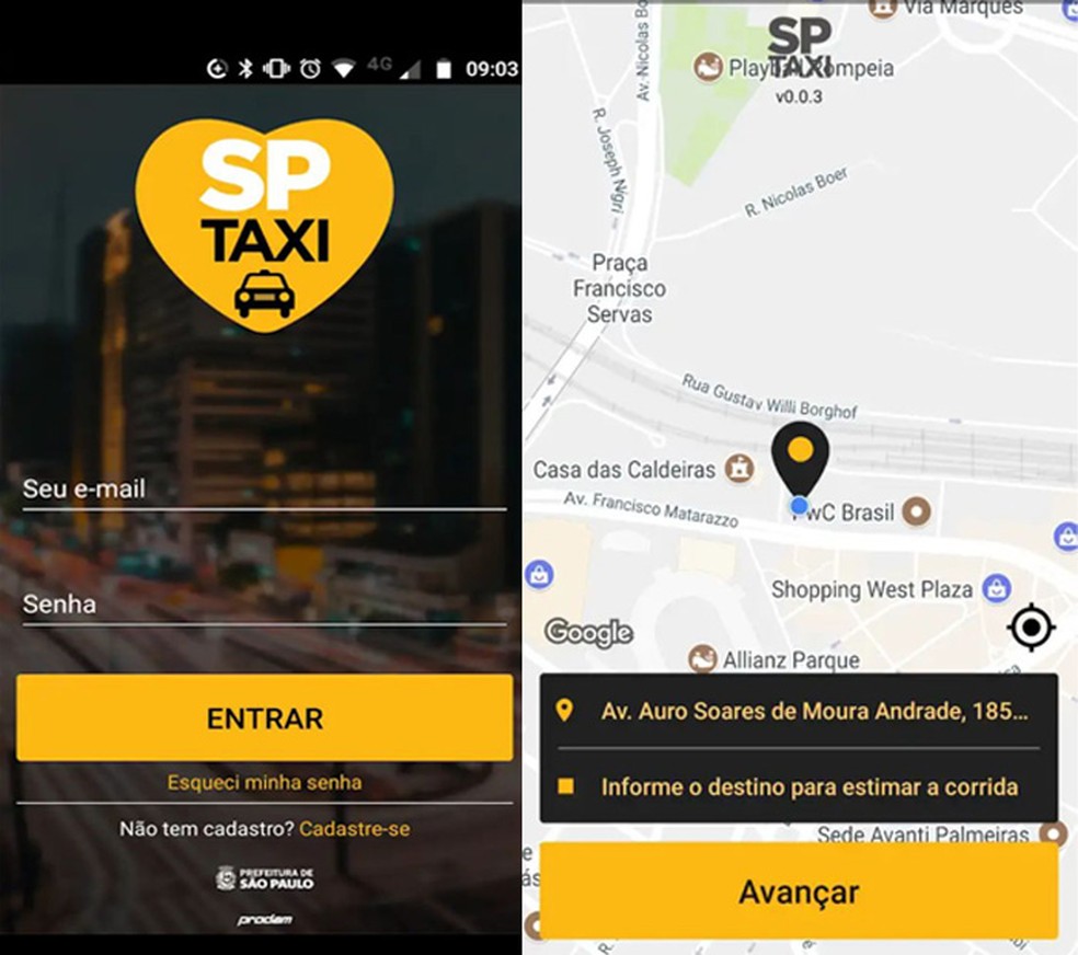 Prefeitura de SP busca empresa privada para gerir aplicativo de táxi oficial da cidade | São ...