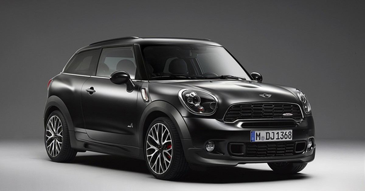 Auto Esporte - Mini cria versão que reveste Paceman e Countryman de preto