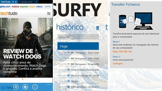 Surfy | Software | TechTudo