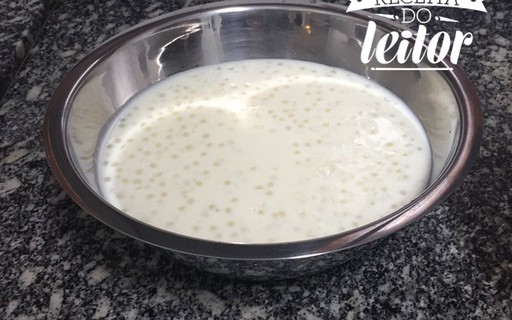 Sagu com coco da vovó Lucy - Casa e Jardim | Receita do leitor