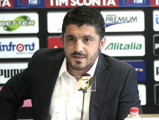 Gattuso é apresentado como técnico do Palermo e recebe apoio de Buffon ...