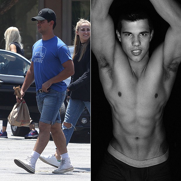 Taylor Lautner Corpo Prima E Dopo Stasera In Tv: "The Twilight Saga: