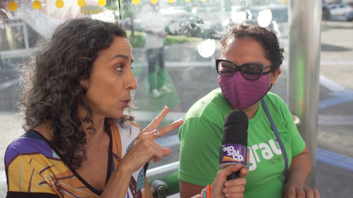 Maria Menezes conhece um pessoal com nomes diferenciados | Mosaico ...