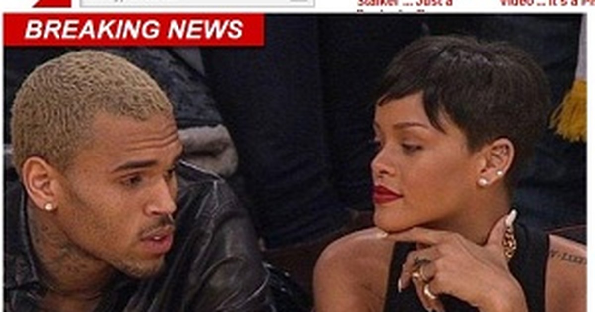G1 - Rihanna e Chris Brown são vistos juntos em Los Angeles - notícias ...